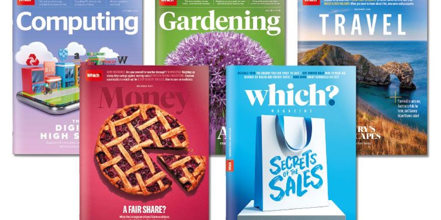 Our magazines & apps - Which?