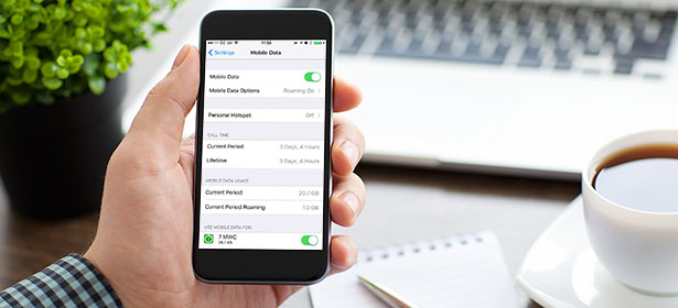 How To Keep Track Of Your Mobile Data And Minutes On iPhone And Android ...